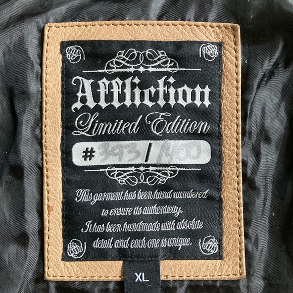 Affliction | Jackets & Coats | Affliction Limited Edition Leather ...